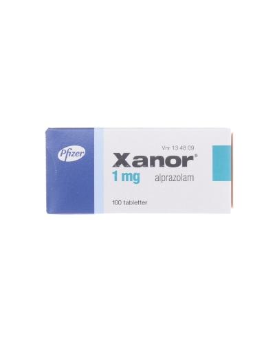 Xanor Tablett 1 mg 100stk - Apotek 1