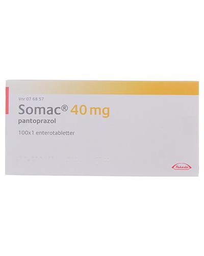 Somac 40 mg enterotabletter 100x1 stk - Apotek 1