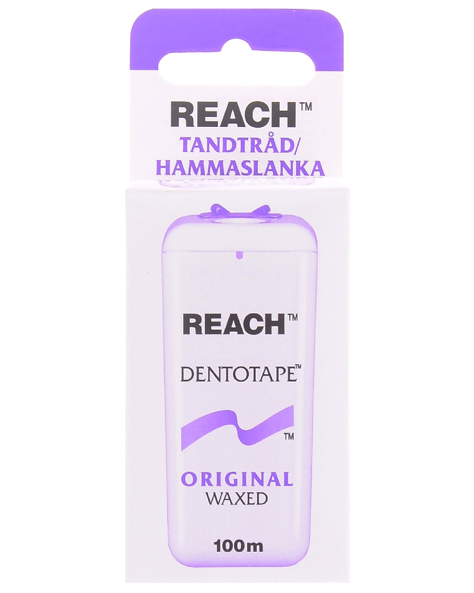 Reach Dentotape original tanntråd 100 m - Apotek 1