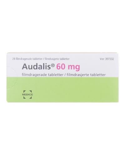 Audalis 60 mg tabletter 28stk - Apotek 1