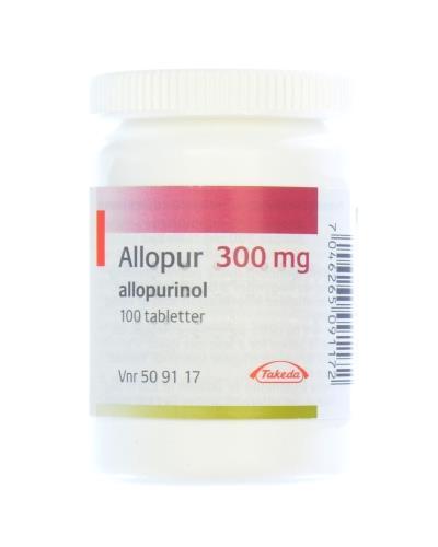 Allopur Tablett 300 mg 100stk - Apotek 1