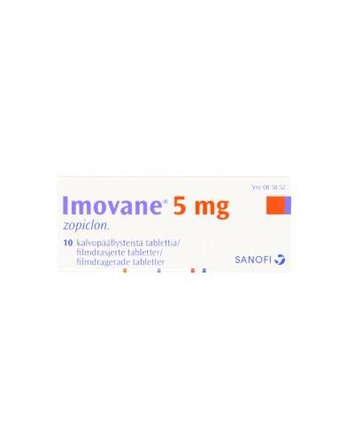 Imovane 5 mg filmdrasjerte tabletter 10stk - Apotek 1