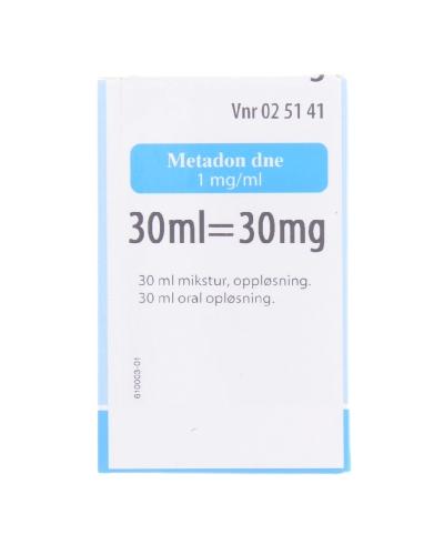 Metadon DnE 1 mg/ml mikstur, oppløsning 30 ml - Apotek 1