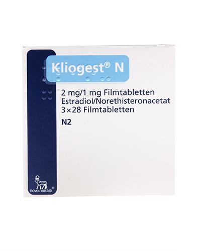 Kliogest N 2/1mg tabletter 3x28 datop - Apotek 1