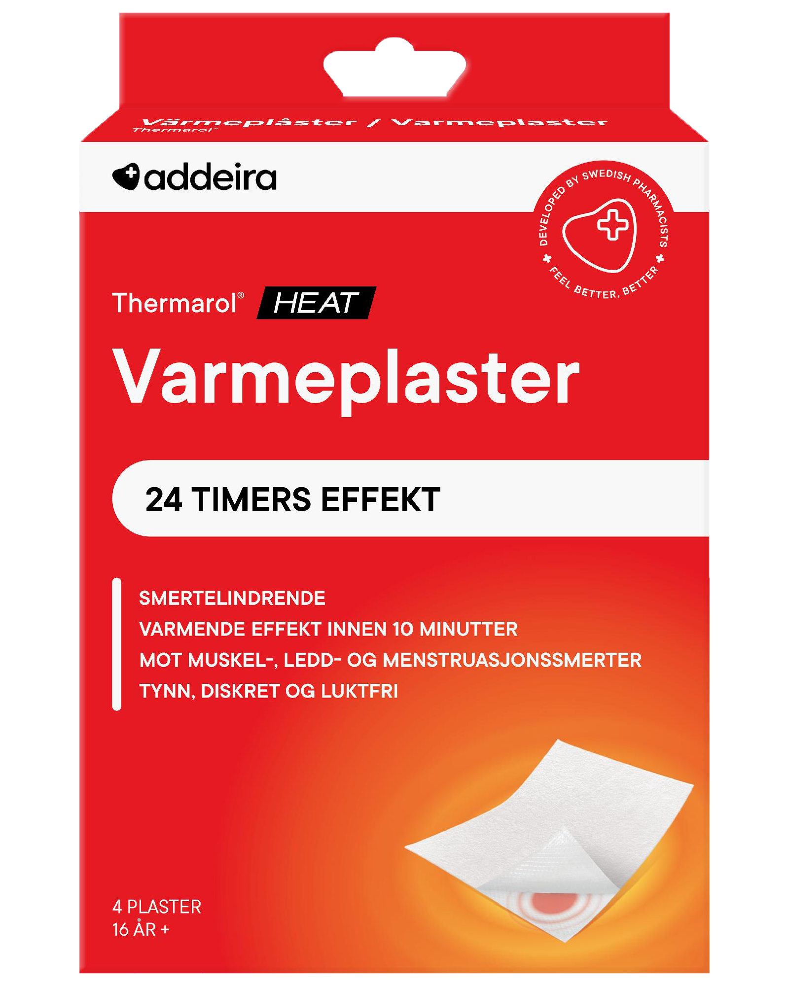Thermarol varmeplaster 4 stk - Apotek 1