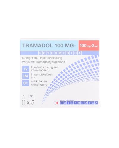 Tramadol 100mg/2ml injeksjon 5x2 mlamp - Apotek 1