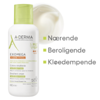 A-Derma Exomega Control Cream fuktighetskrem 400 ml - Apotek 1