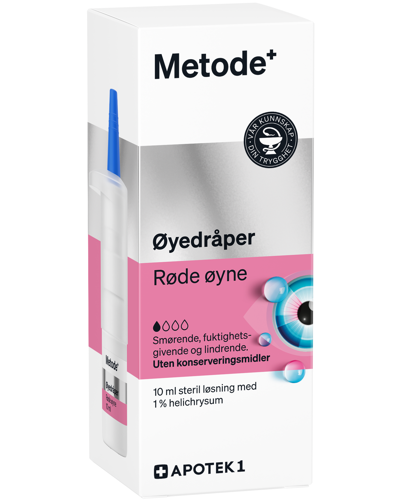 Metode Røde øyne øyedråper 10 ml - Apotek 1