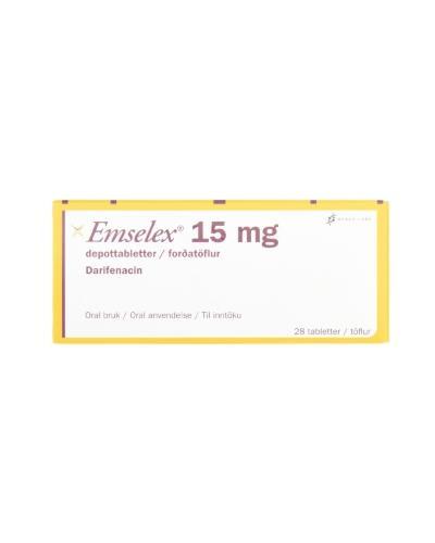 Emselex Depottablett 15 mg 28 stk - Apotek 1