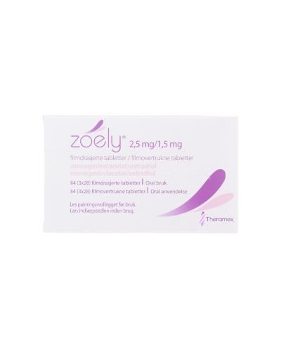 Zoely tab 2,5/1,5mg - Apotek 1