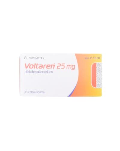 Voltaren 25 mg enterotabletter 30 stk - Apotek 1