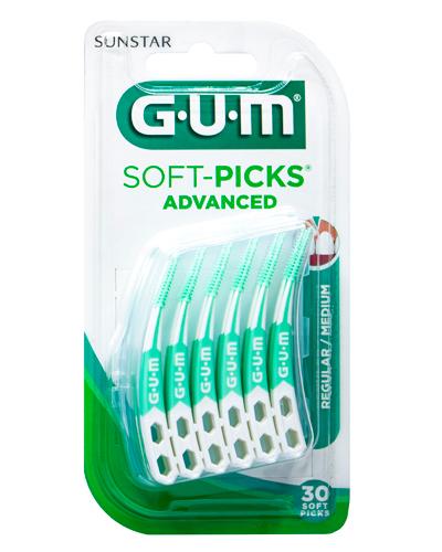 Gum Soft Picks Advanced tannpirkere 30stk - Apotek 1