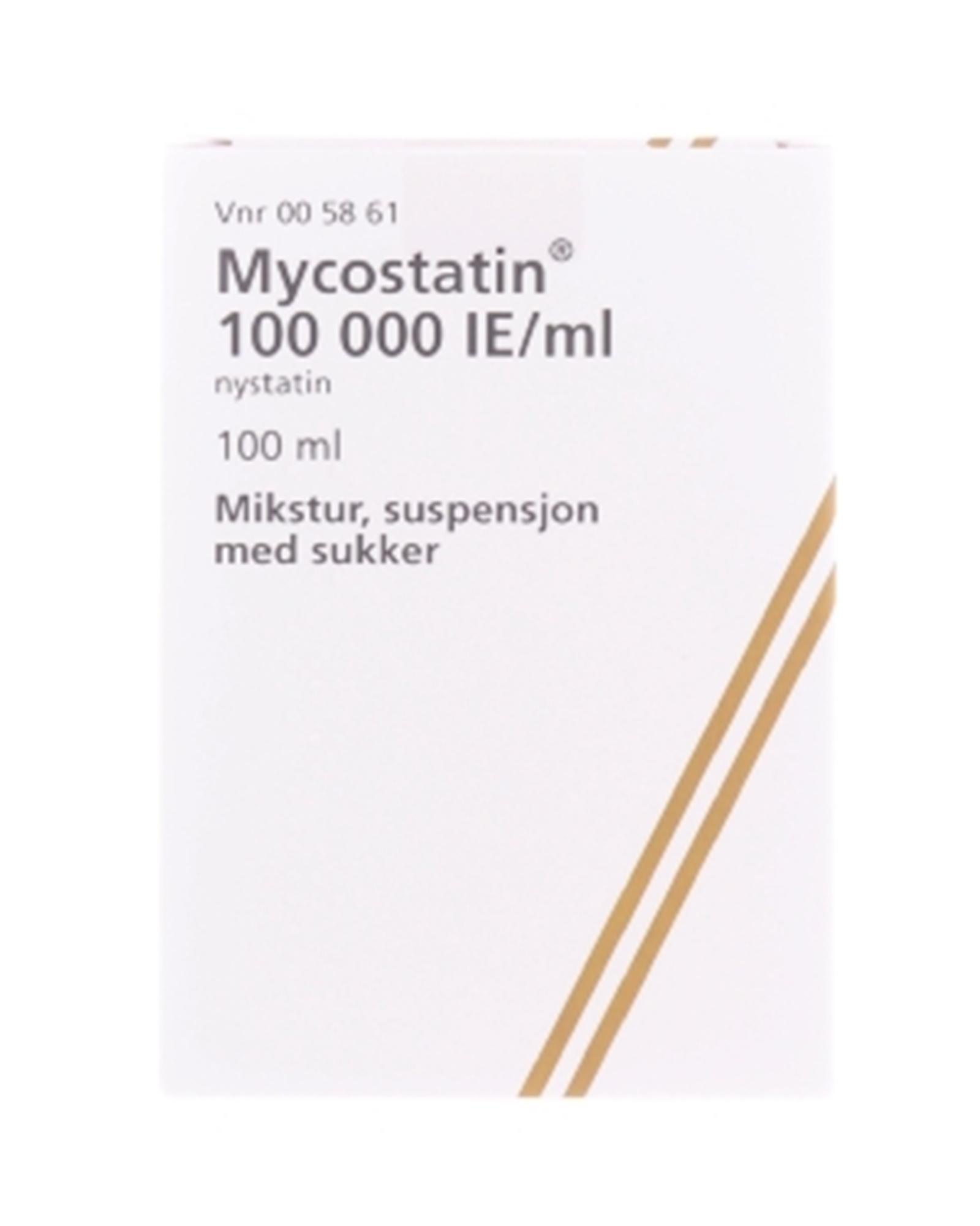 Mycostatin Mikstur 100 000 IE/ml 100ml - Apotek 1