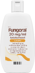 Fungoral 20mg/ml sjampo 120 ml - Apotek 1