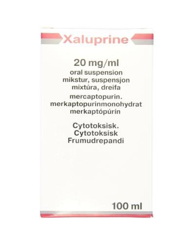 Xaluprine Mikstur, suspensjon 20 mg/ml 100 ml - Apotek 1