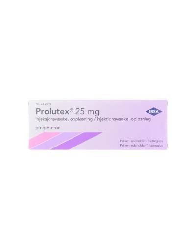 Prolutex inj 25mg/hgl - Apotek 1