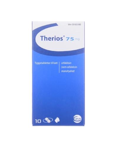 Therios vet 75 mg tyggetabletter til katt 10stk - Apotek 1