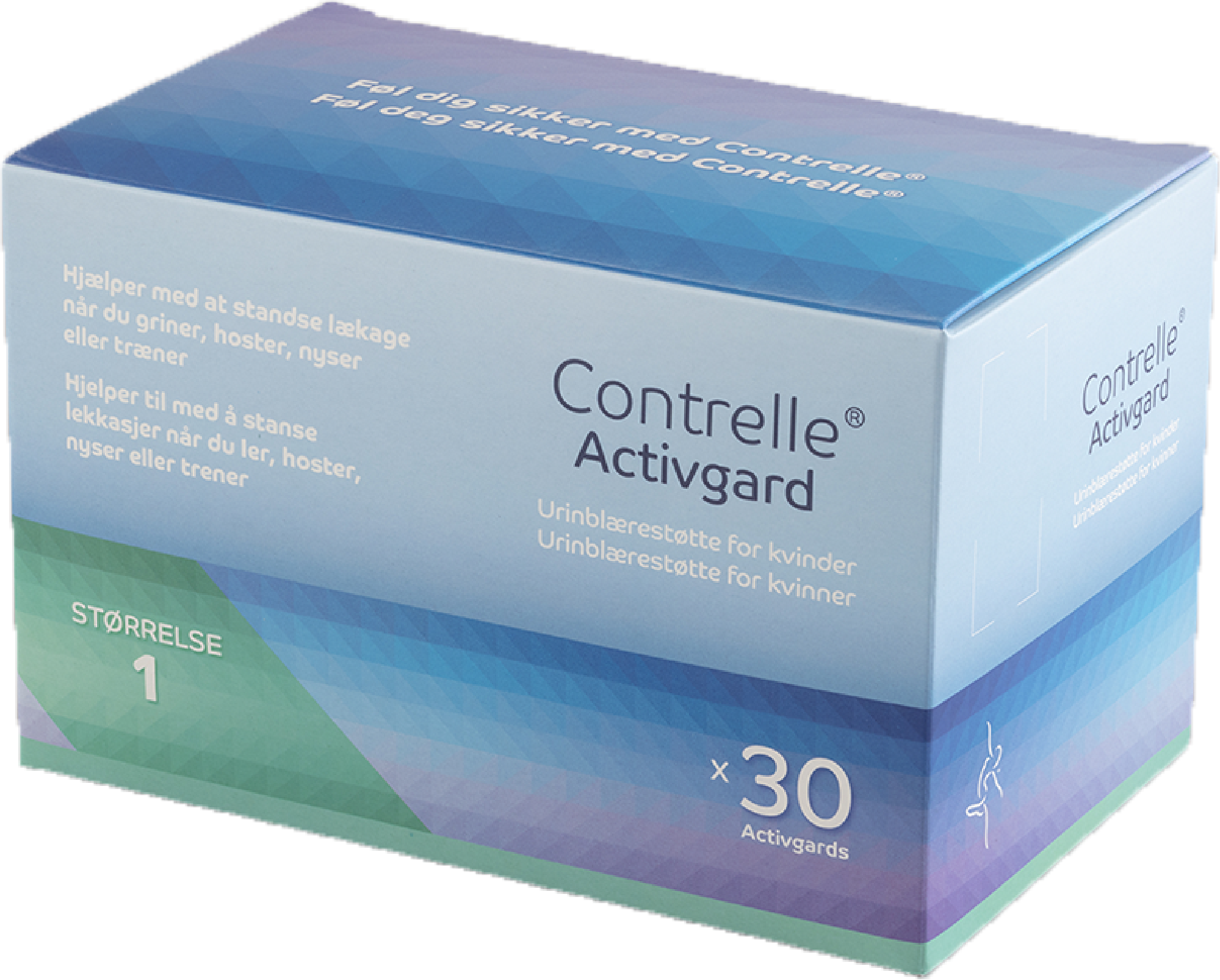Contrelle Activgard kontinensbue størrelse 1 (S) 30 stk - Apotek 1