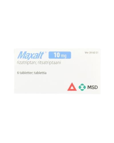 Maxalt Tablett 10 mg 6 stk - Apotek 1