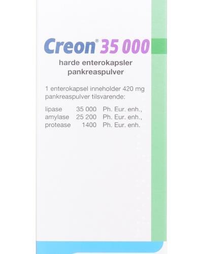 Creon 35000 harde enterokapsler 100 stk - Apotek 1
