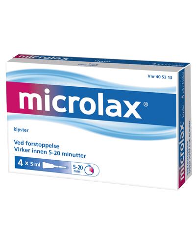 Microlax klyster 4x5 ml - Apotek 1