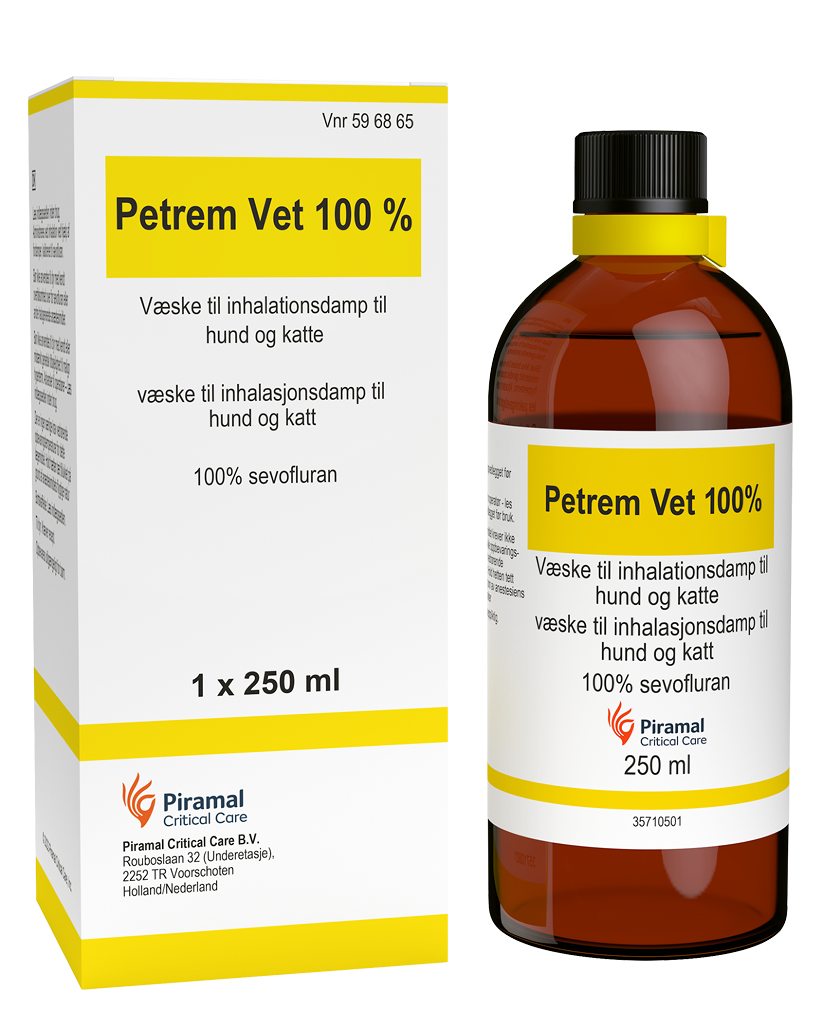 Petrem vet væs t inh damp 100% 250 ML - Apotek 1