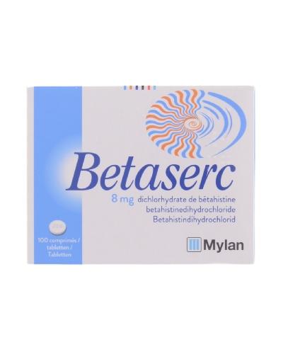 Betaserc 8mg tabletter 100enpac - Apotek 1