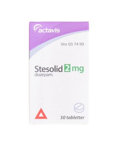 Stesolid Tablett 2 mg 50 stk - Apotek 1