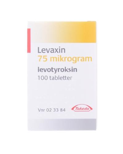 Levaxin 75 mikrog tabletter 100stk - Apotek 1