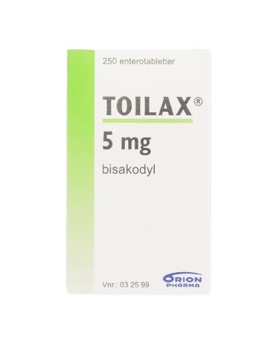 Toilax Enterotablett 5 mg 250 stk - Apotek 1
