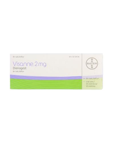 Visanne Tablett 2 mg 84 stk - Apotek 1
