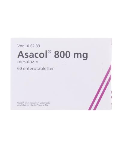 Asacol Enterotablett 800 mg 60 stk - Apotek 1
