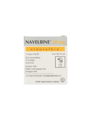 Navelbine Kapsel, myk 20 mg 1 stk - Apotek 1