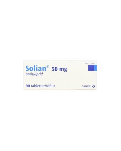Solian Tablett 50 mg 90 stk - Apotek 1