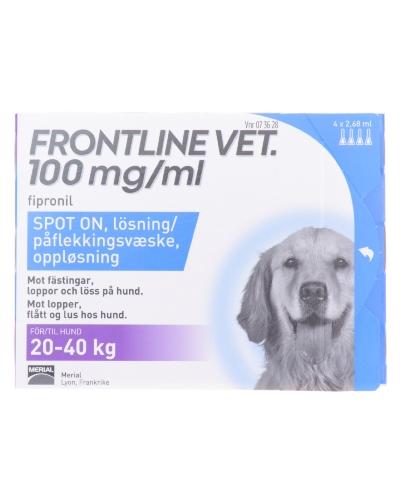 Frontline vet påfl væ 100mg/ml - Apotek 1