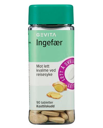 Gevita Ingefær tabletter 90stk - Apotek 1