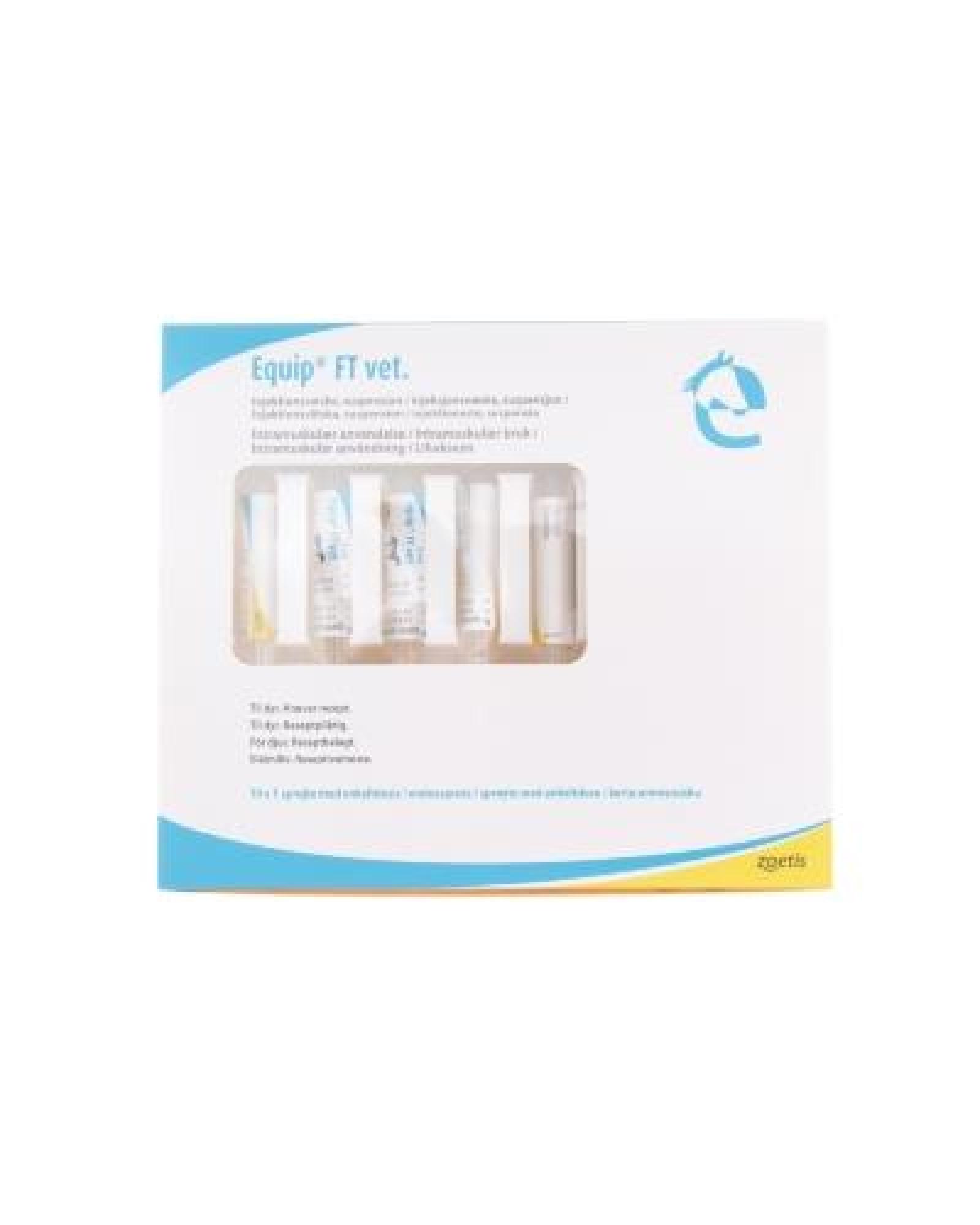 Equip FT vet injeksjonsvæske, suspension ferdigfylt sprøyte 10x2 ml ...