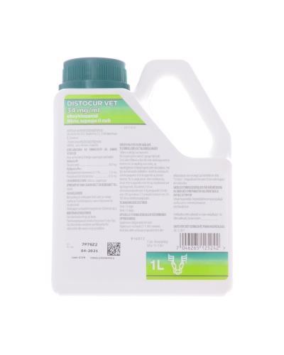 Distocur vet 34 mg/ml mikstur, suspensjon til storfe 1 L - Apotek 1