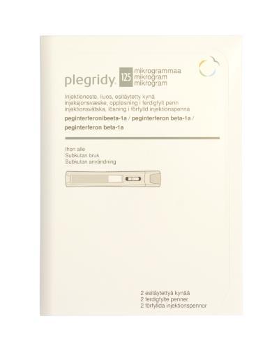 Plegridy Injeksjonsvæske, oppløsning i ferdigfylt penn 125 mikrog 2x0,5 ...