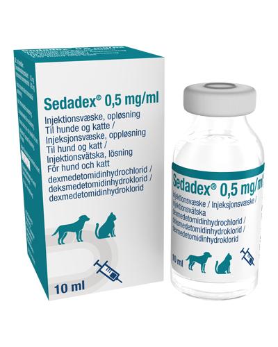 Sedadex 0,5 mg/ml injeksjonsvæske, oppløsning til hund og katt ...