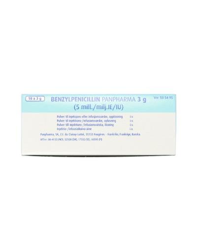Benzylpenicillin Panpharma Pulver til injeksjons-/infusjonsvæske ...