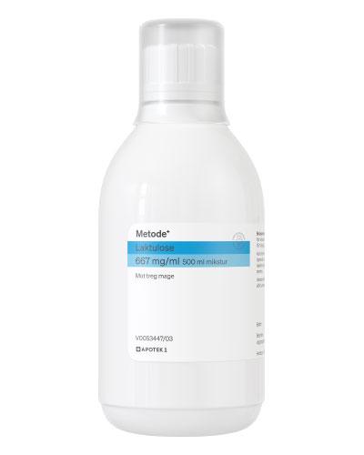 Metode laktulose 667mg/ml mikstur 500 ml - Apotek 1 Metode laktulose 667mg/ml mikstur 500 ml - Apotek 1