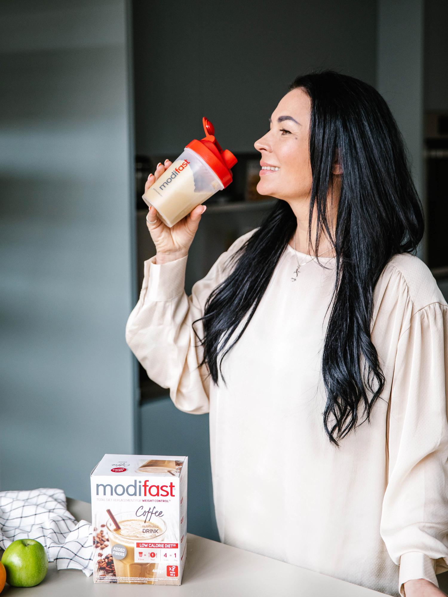 Modifast LCD shake med kaffesmak 8x55 g - Apotek 1