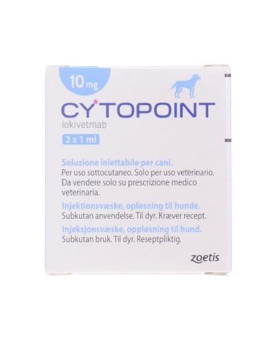 Cytopoint 10 mg/ml injeksjonsvæske, oppløsning til hund hetteglass 2x1 ...