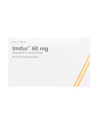 Imdur Depottablett 60 mg 3x30 stk - Apotek 1