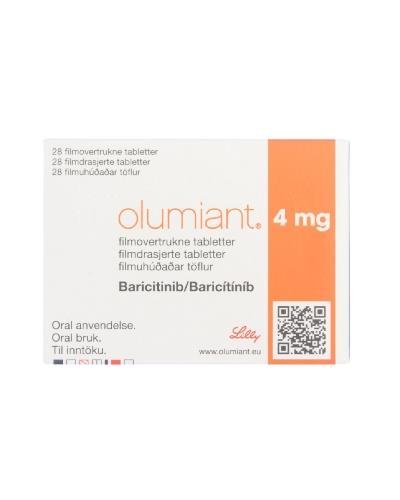 Olumiant 4 mg filmdrasjerte tabletter 28 stk - Apotek 1