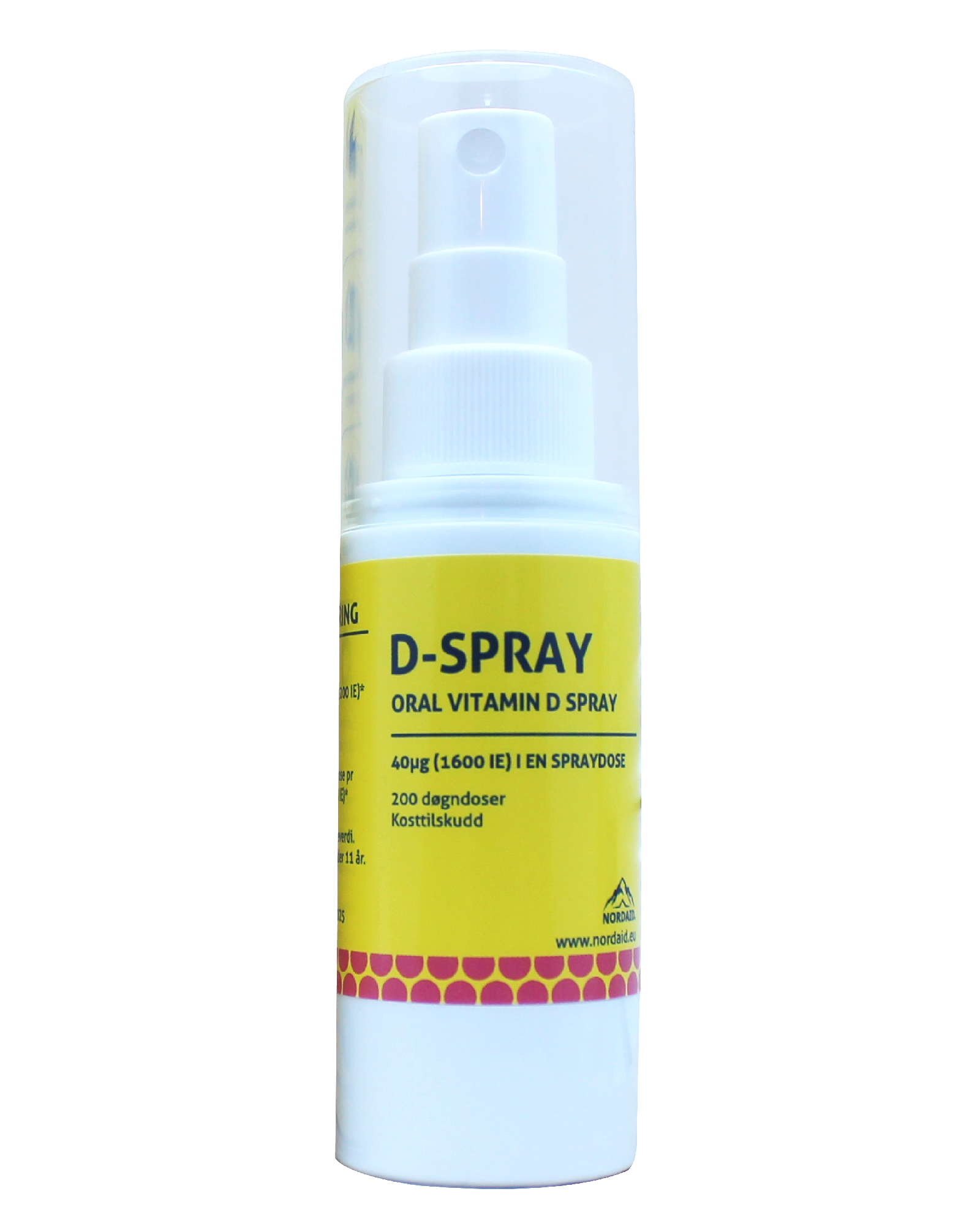 Nordaid D-Spray vitamin D 40 mcg munnspray 30 ml - Apotek 1
