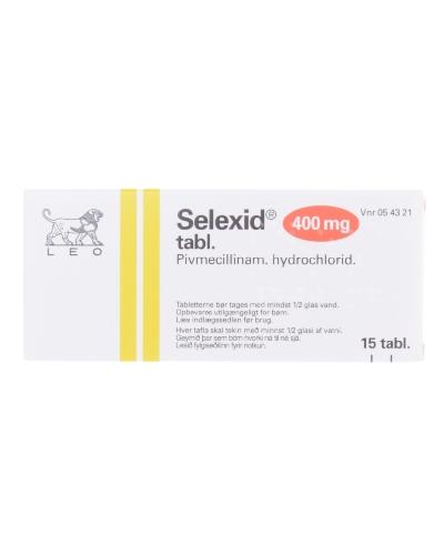 Selexid 400 mg filmdrasjerte tabletter 15 stk - Apotek 1