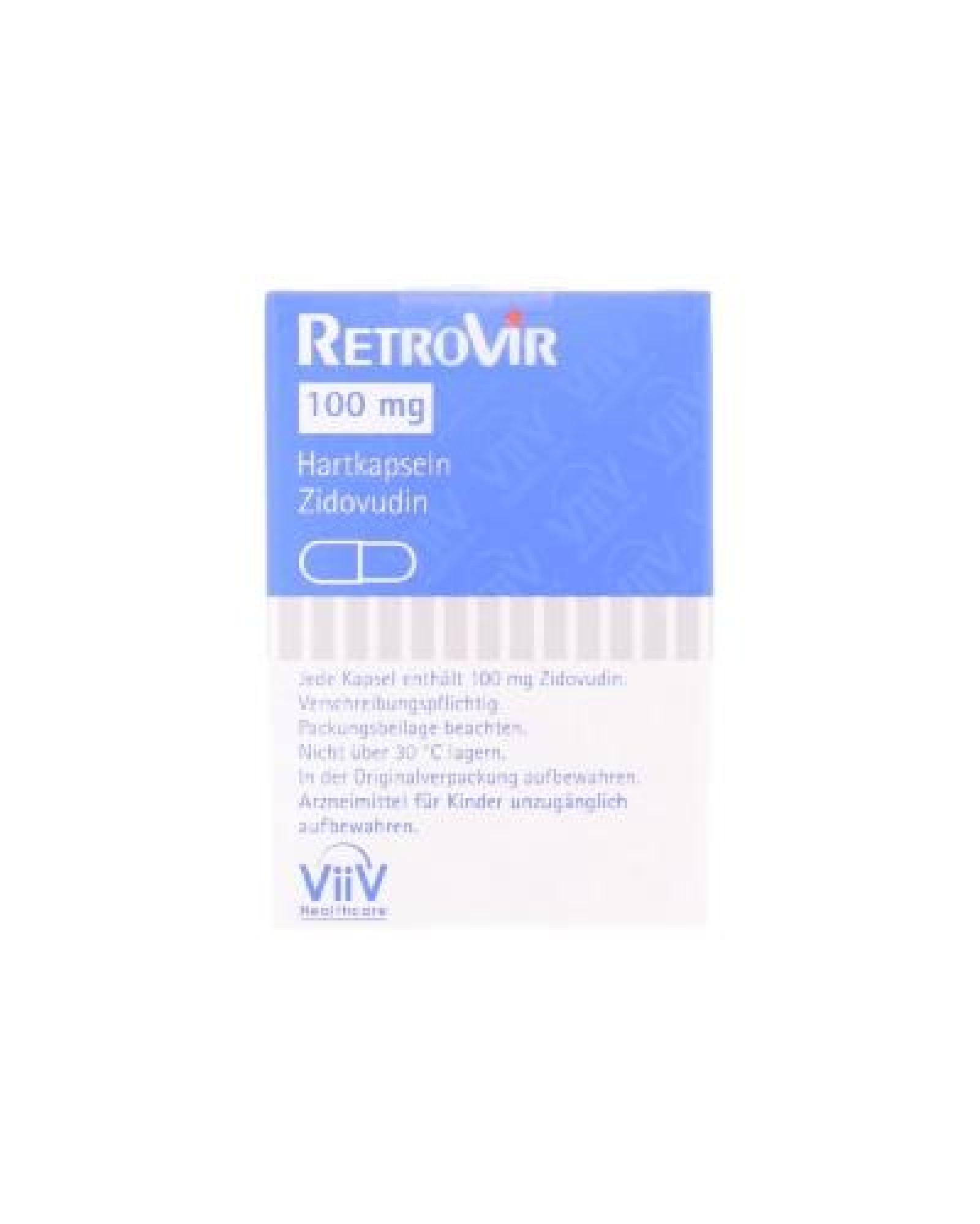 Retrovir 100mg kapsler 100 stk - Apotek 1