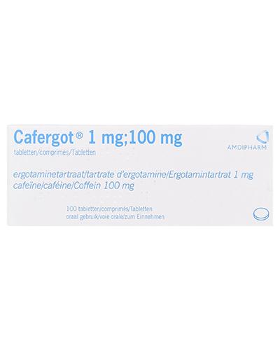 Cafergot 1/100mg tabletter 100 stk - Apotek 1